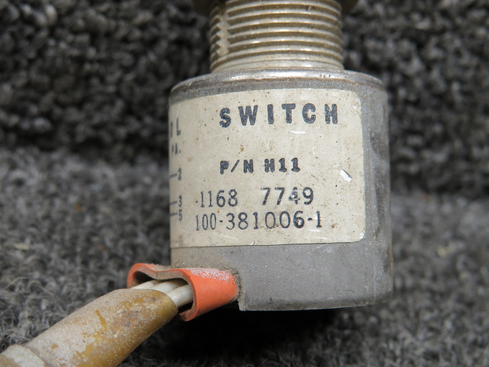H11-1168 (Alt PN: 100-381006-1) Control Limit Switch Assembly