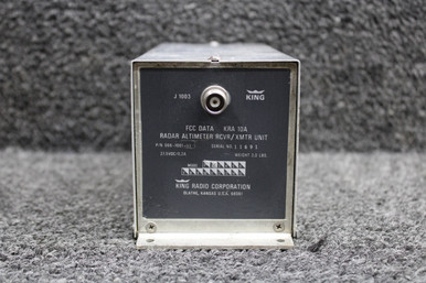 066-1061-03 King KRA-10A Radar Altimeter Receiver XMTR has ...