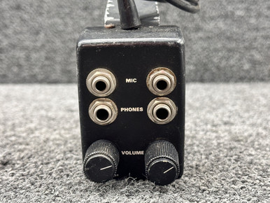 TC-400 Telex Mic Jack Box Assembly with Mount For Sale