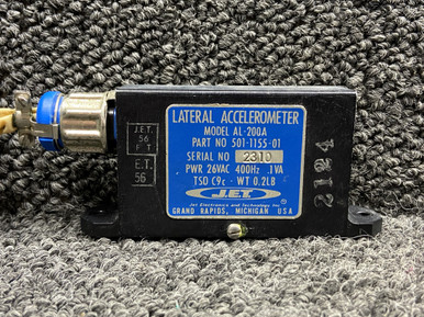 501-1155-01 JET AL-200A Lateral Accelerometer Unit (Volts: 26)