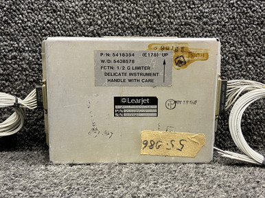2681096-9 Lear Jet 55 G-Force Accelerator Limiter Unit (Damaged Case)