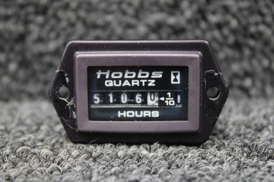 85000 Quartz Hobbs Hour Meter Indicator (12-24 Volts) (Hours: 5106.0)