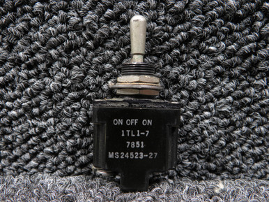 1TL1-7 (Alt: MS24523-27) Micro Switch Momentary Toggle Switch For Sale