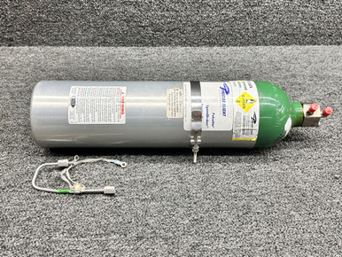 100N4000-2 Precise Flight Oxygen Bottle and Distribution Manifold w ...