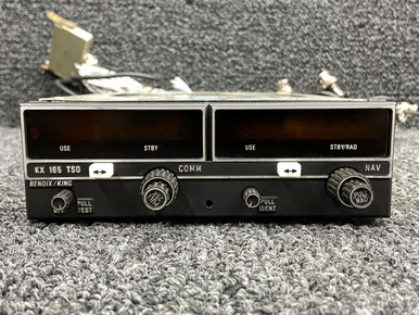 069-1025-21 Bendix KX-165 VHF Communication, Navigation Radio with ...