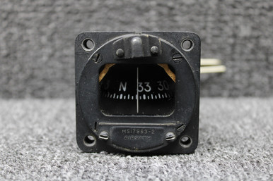 CB-2100-T4 (Alt: MS17983-2) Airpath Lighted Magnetic Compass Indicator ...