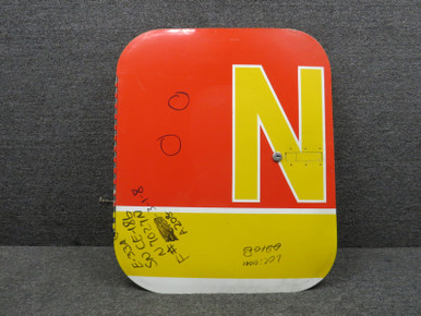 35-410070-93 Beechcraft E33A Baggage Door Striped Assembly