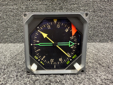 622-0555-008 Collins 332C-10 Magnetic Radio Indicator with Mods & Red ...