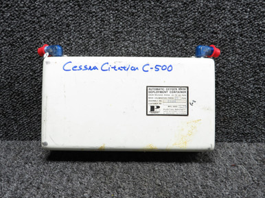 Z624 Puritan-Bennett Automatic Oxygen Mask Deployment Container and 2 Mask