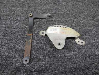 1261647-1, 1213486-1 Cessna 210B Cowl Flap Position Bracket and Lever