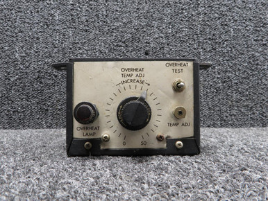 607936-1-2 Garret Electronic Aircraft Windshield Temp. Control Box with ...