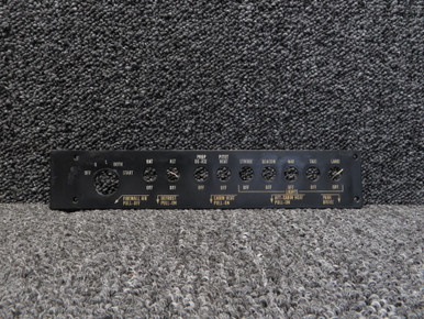 35-380126-3 Astronics Beech A36 Switch Panel (Cracked)