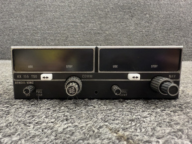 069-1024-43 Bendix King KX-155 VHF Nav-Comm Glideslope Receiver with ...