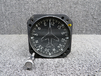 200-5 Aviation Instrument Directional Gyro Indicator (Worn) For Sale