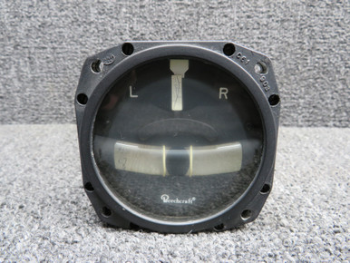 35-380045 Aircraft Instruments Turn and Bank Indicator (Crazing) For Sale