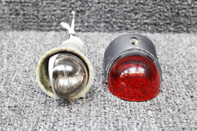 A-1815A-R-7512A-53, A1280-2 Grimes LH Wing Navigation Light Assembly (Red)