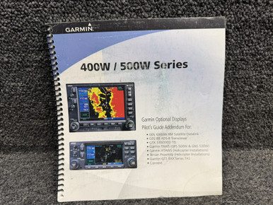 190-00356-30 Rev. L Garmin 400W-500W Series Pilot’s Guide Addendum ...