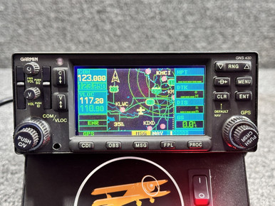 011-01060-45 Garmin GNS-430W WAAS GPS, Nav, Com Unit with Tray, Mod ...