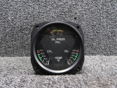 18-1002-5 (Alt: PS50160-1E) AID-RC Allen Tri-Gauge Indicator For Sale