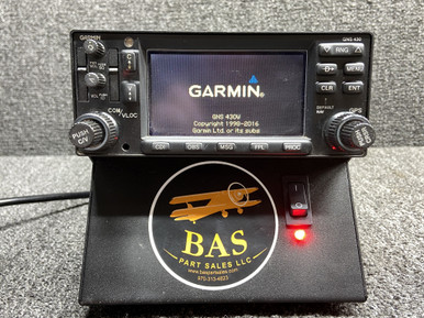 011-01060-40 Garmin GNS-430W GPS WAAS Radio w Tray, Mods, Cards, STC ...