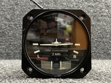 6405-8-28L S-Tec Turn Coordinator Indicator (Lighted, 28 Volts)