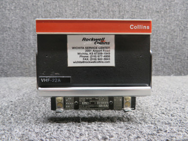 622-6152-011 Collins VHF-22A VHF Comm Transceiver with Mods For Sale