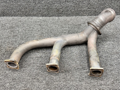 Cessna 182C Continental O-470-R Exhaust Stack Assembly Left Hand