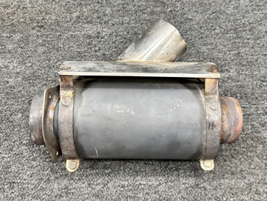 Cessna 182C Continental O-470-R Exhaust Muffler Assembly (Minor Wear)