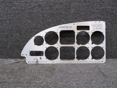 660029-521 Piper Aerostar 601P Instrument Panel with Knob Left Hand