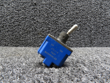 2TL1-3 (Alt: MS24524-23) Micro Switch Toggle Switch (On-On) For Sale