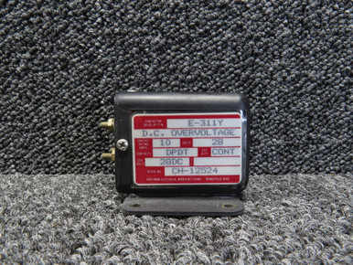 E-311Y Hartman Overvoltage Relay, 28 Volts and 10 Amps