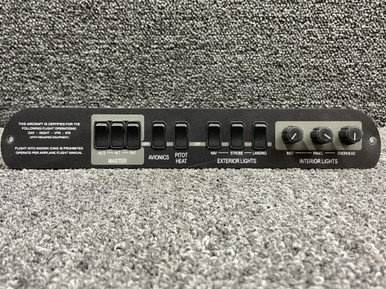 A0745 (Alt: 14637-002) Moritz Bolster Switch Panel Assembly For Sale