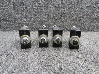 Wood Electric Circuit Breaker Set of 4 (5 Amps)