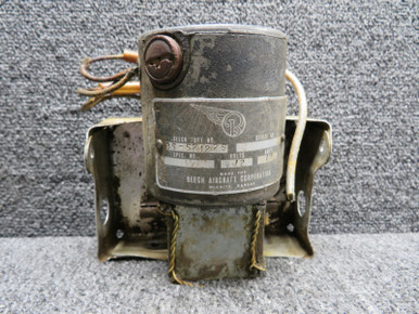 35-521225 Beechcraft 35 Flap Motor Assembly with Bracket (Volts: 12 ...