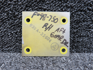 030A-35604 Mitsubishi MU2B-60 Serration Plate Bracket Assembly