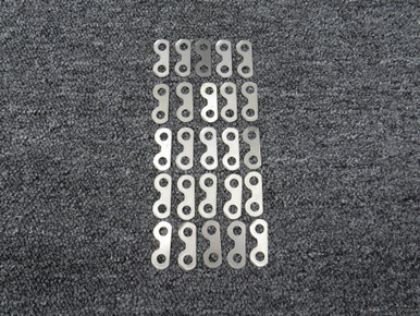 73383 Lycoming Lock Plate Set of 25 Thickness: .03” (No Data Tag) For Sale