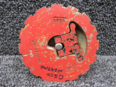 457-370 Shaw Aero Fuel Cap Assembly (Red) (Size 3”, 50 PSI, Type III ...