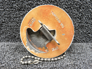 531-001 Shaw Aero Fuel Cap Assembly with Chain, Stuck Handle (Size 60MM ...