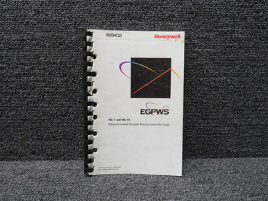 060-4241-000 Honeywell 2000 EGPWS MK V and MK VII Pilot Guide, Broken Spine