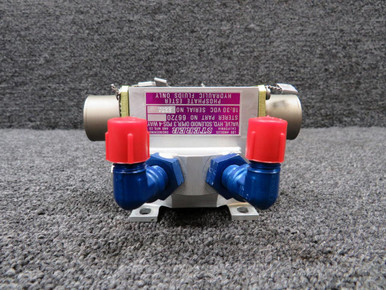 66720 Sterer 3 Position-4 Way Solenoid Operated Hydraulic Valve (Volts ...