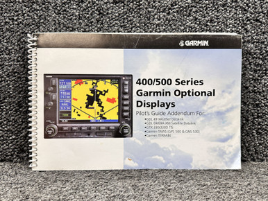 190-00140-13 Garmin 400,500 Series Garmin Optional Displays Pilot’s ...