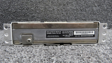 011-00779-10 Garmin GTX-33 Remote Transponder and Tray