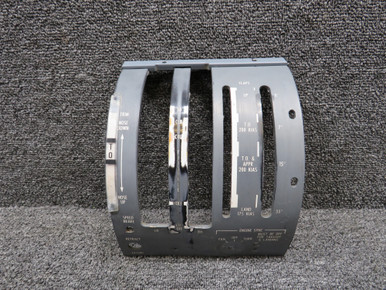 9912532-3 Cessna 560XL Lighted Throttle Quadrant Panel (Damaged Wire ...