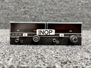 069-1024-35 Bendix King KX-155 VHF Nav-Comm Transceiver with Glideslope ...