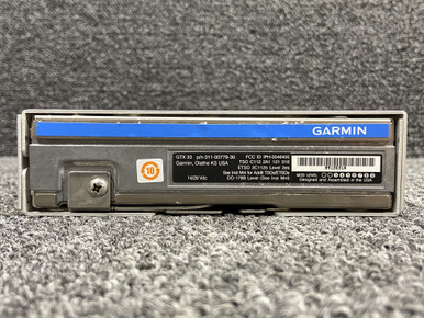 011-00779-30 Garmin GTX-33ES ADS-B Out Transponder Unit with Tray and ...