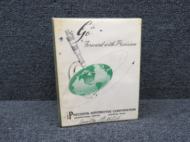 TD-28 Precision Aeromotive Corporation Parts Catalog (1962) For Sale