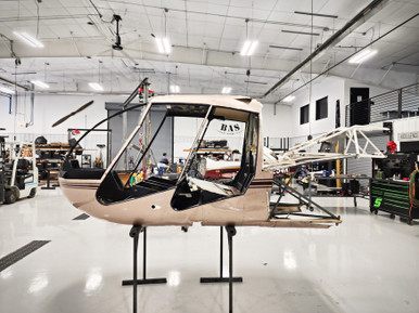 Robinson R44 Fuselage with Bill of Sale, Tag, and Log Books