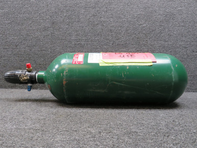 176122-38 Puritan-Bennett Oxygen Cylinder with Red Condemned Tag, Core Unit