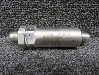 211-326 Puroflow Corporation APU Fuel Filter with Green Repairable Tag ...