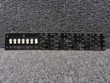 Beechcraft 35 Bonanza Switch Panel with Switches Unit